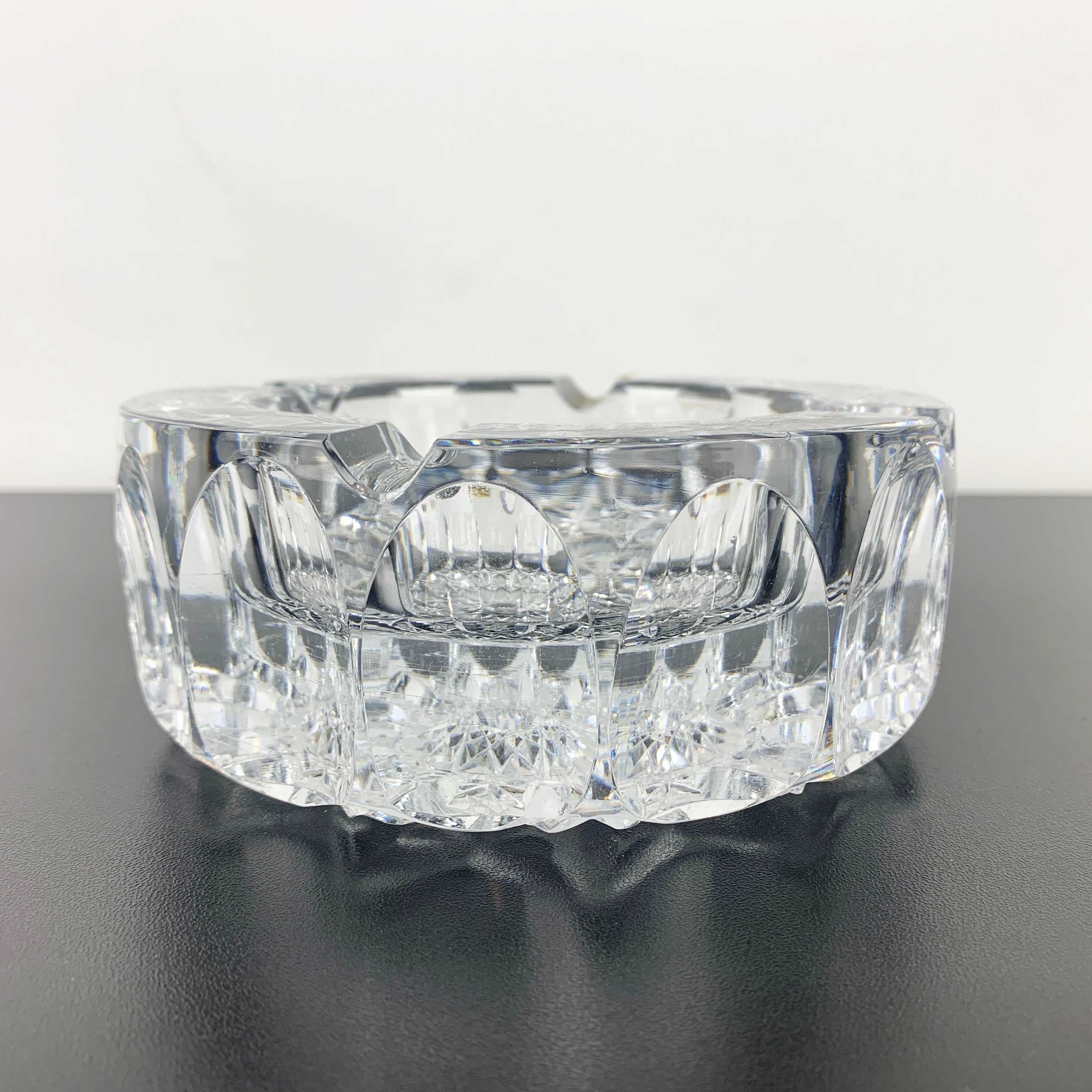 Mid Century Brilliant Cut Crystal Ashtray – Luvva Home & Gift